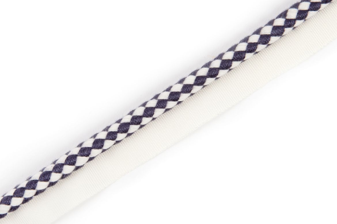 Christopher Farr Circus Piping Dark Indigo Trim | 40% Off (Samples)