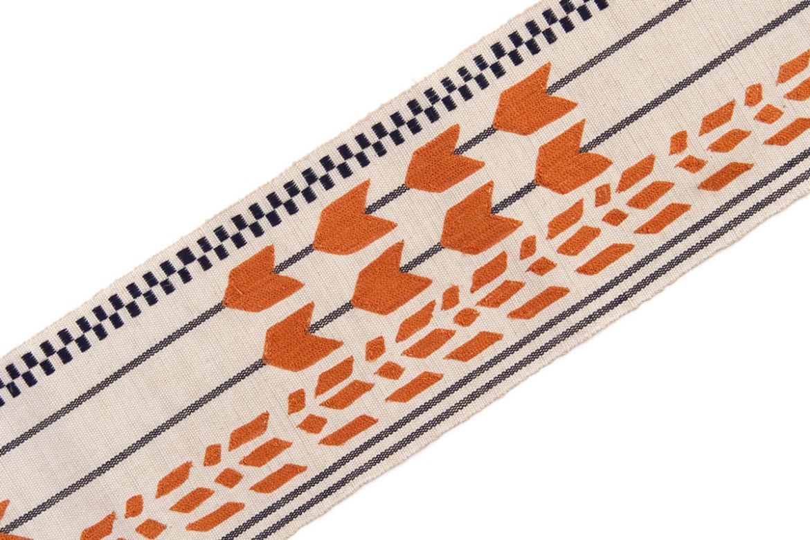 Christopher Farr Wayfarer Orange Trim | 40% Off (Samples)