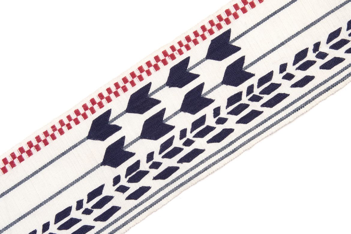 Christopher Farr Wayfarer Dark Indigo Trim | 40% Off (Samples)