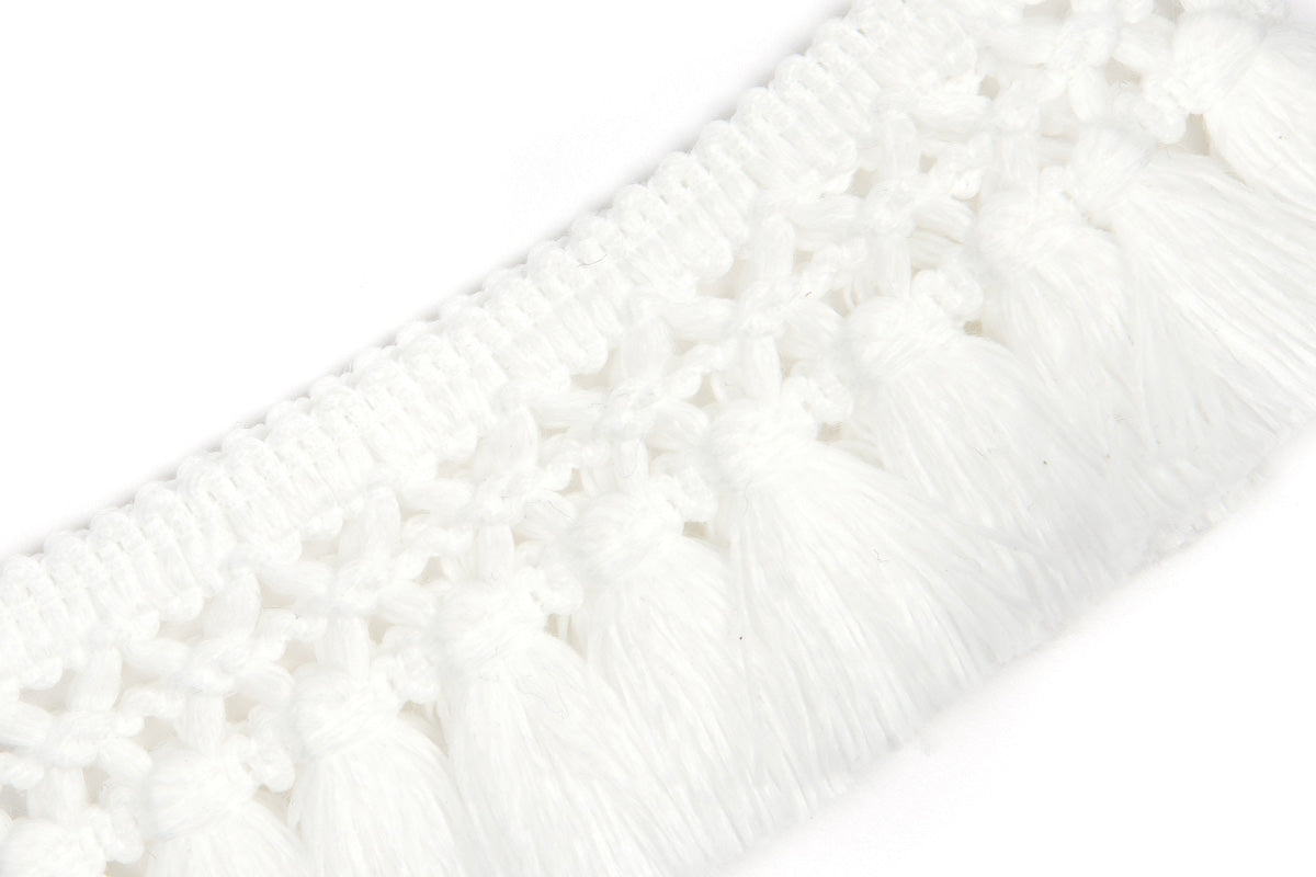Christopher Farr Teepee Fringe Performance Bianco Trim | 40% Off (Samples)