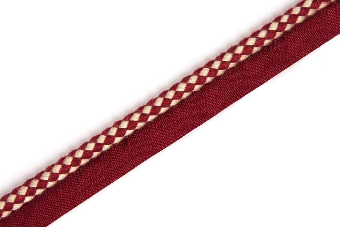 Christopher Farr Circus Piping Ruby Trim | 40% Off (Samples)