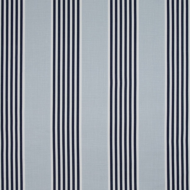 Christopher Farr The Hudson Stripe Indoor Printed Aqua Fabric | 40% Off ...