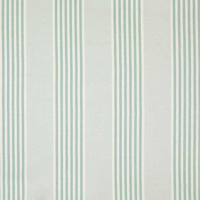 Christopher Farr The Hudson Stripe Indoor Printed Aqua Fabric | 40% Off ...