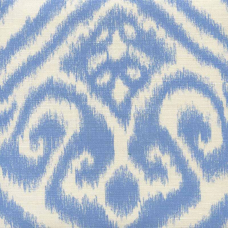 Quadrille Ishim Ikat French Blue 306570F-02 Fabric | 40% Off (Samples)