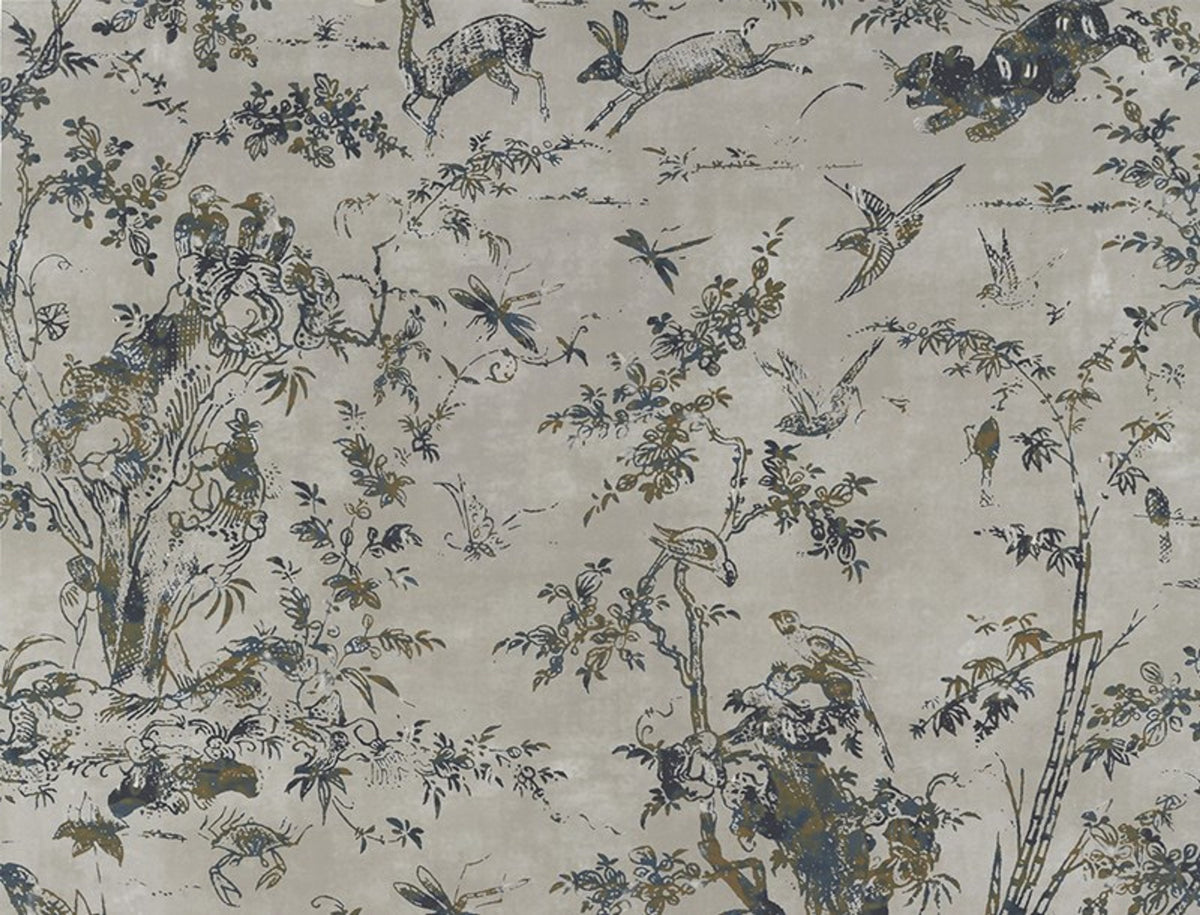 Jim Thompson Arun Antique Teal JT021021002 Wallpaper | 40% Off (Samples)