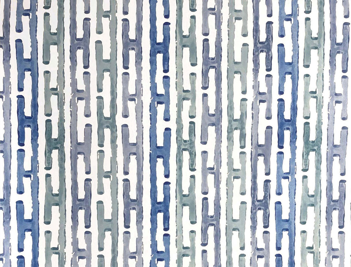 No.9 Thompson Chinese Steps China Blue N9021036002 Wallpaper | 40% Off ...