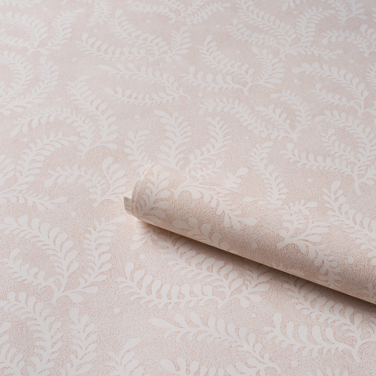 Schumacher Etched Fern Blush 5010385 Sample | 40% Off (Samples)