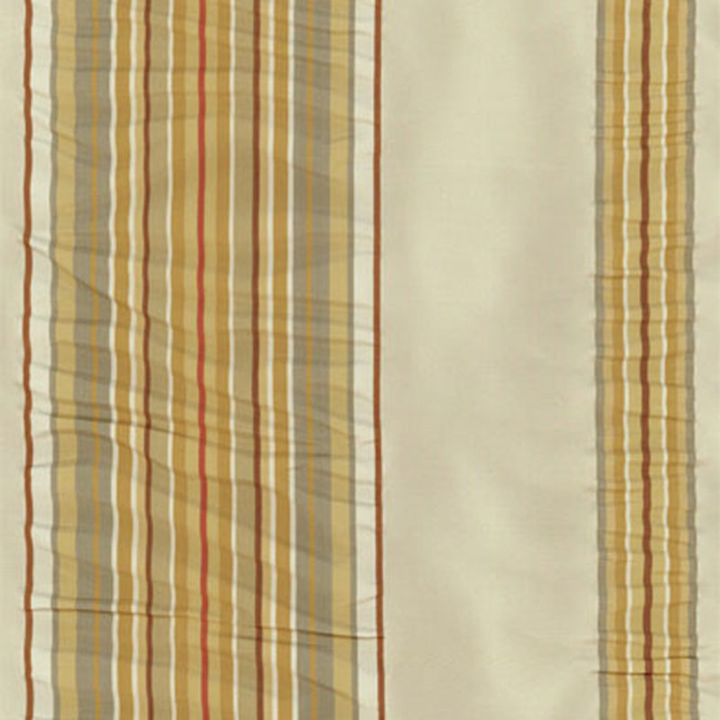 Schumacher Bizet Ruched Stripe Fresco 51943 Fabric | 40% Off (Samples)