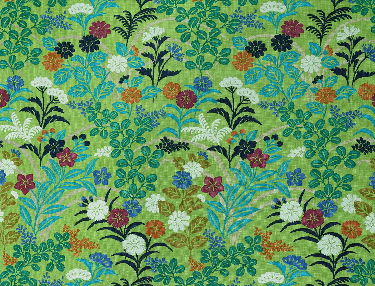 Jim Thompson Floret Parrot Green JT013763005 Sample | 40% Off (Samples)