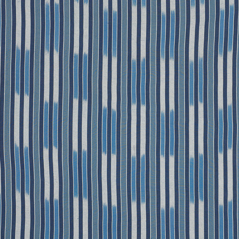 Schumacher Cusco Ikat Blue 71970 Fabric | 40% Off (Samples)