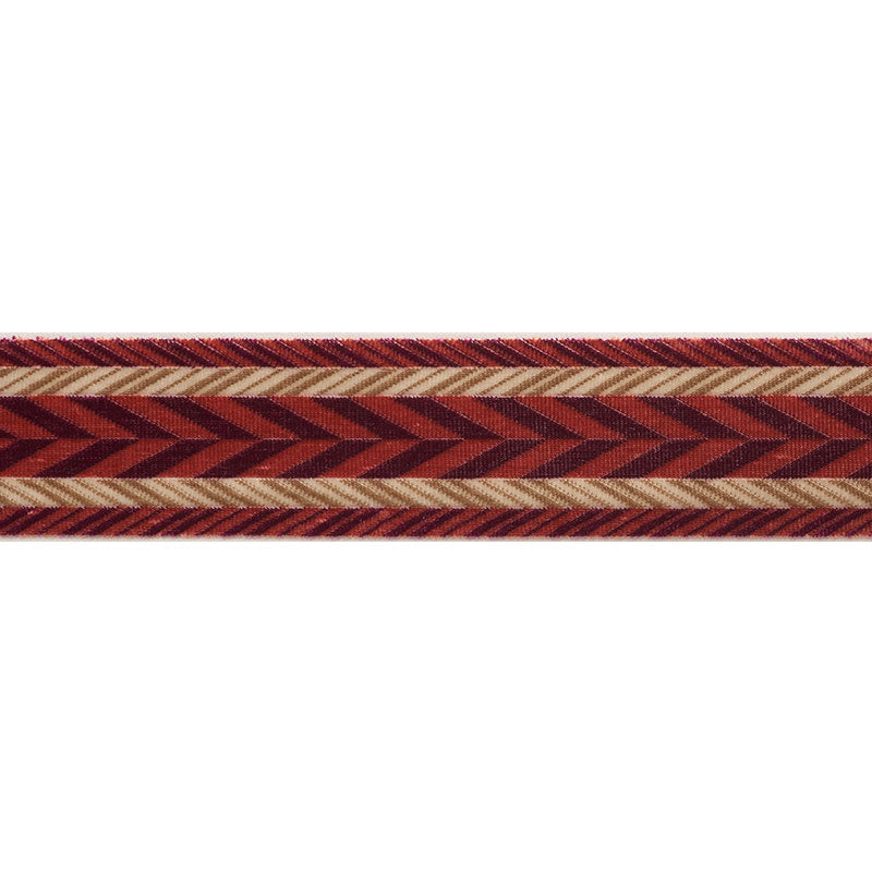 Schumacher Stinson Tape Ruby 74261 Sample | 40% Off (Samples)