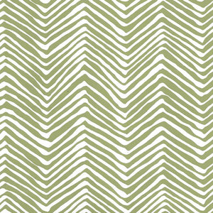 Alan Campbell Petite Zig Zag Jungle Green AP303-32W Wallpaper | 40% Off ...