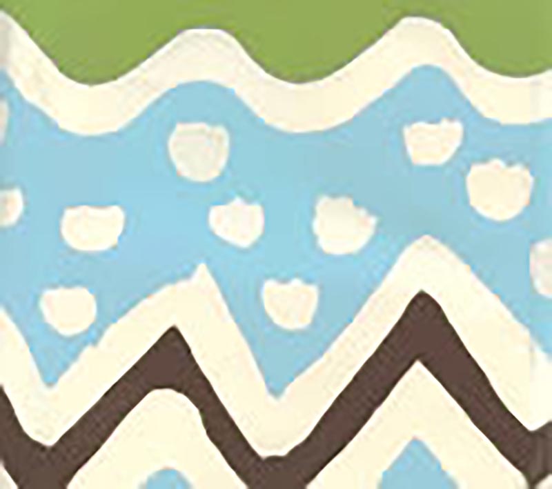 Alan Campbell Cap Ferrat Turquoise Brown Jungle Green AP103-21 Sample ...