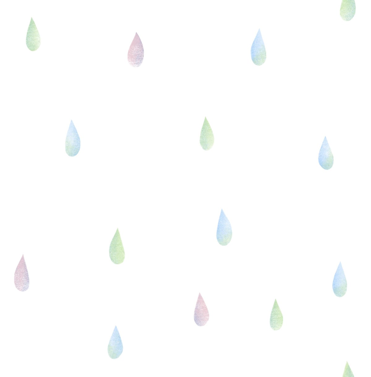 Seabrook Designs Raindrops Pink, Blue, And Green DA60002 Wallpaper | 40 ...