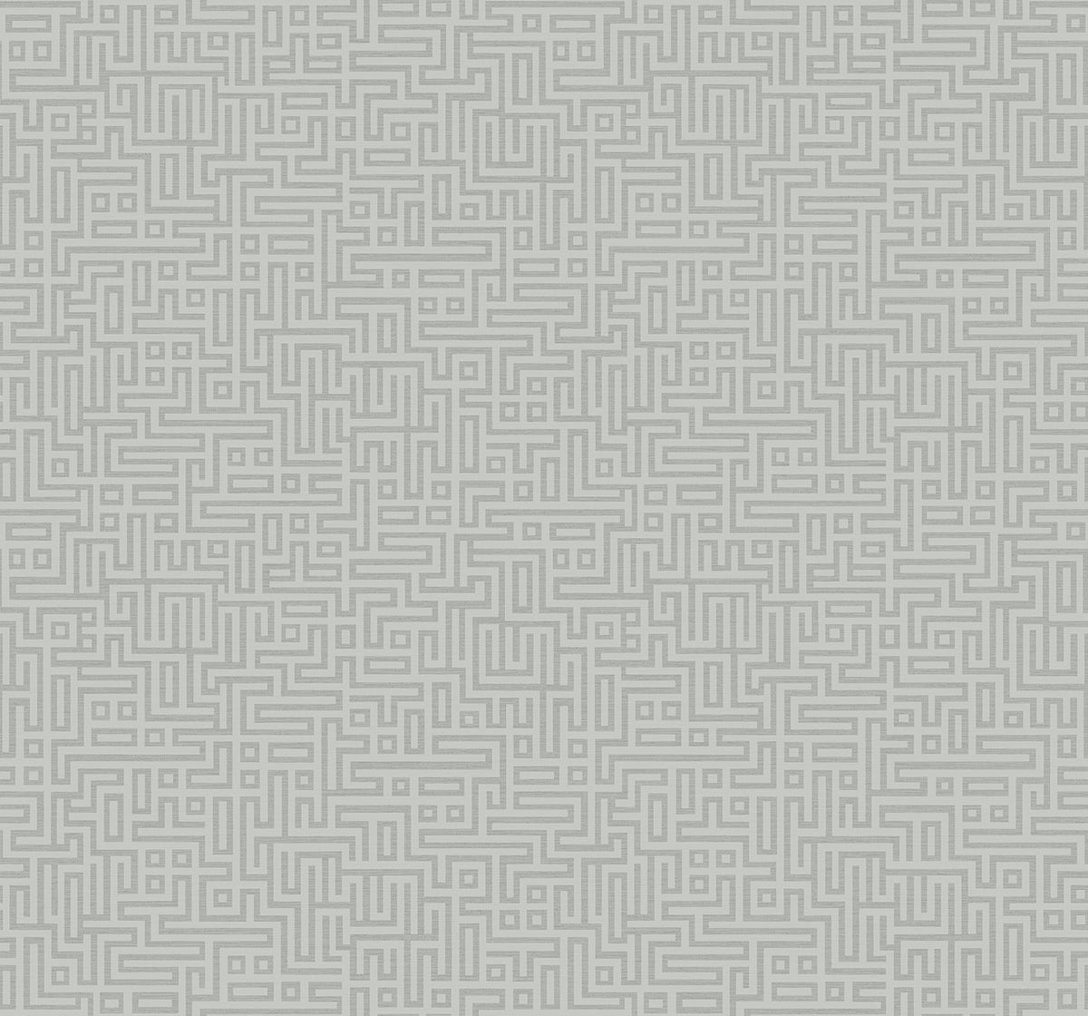 Seabrook Designs Rockefellar Maze Slate Grey DC60906 Wallpaper | 40% ...