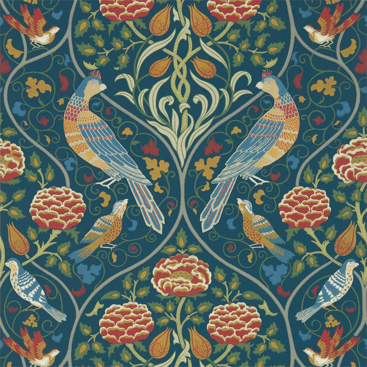 Morris & Co Seasons by May Indigo DMSW216686 Sample | 40% Off (Samples)