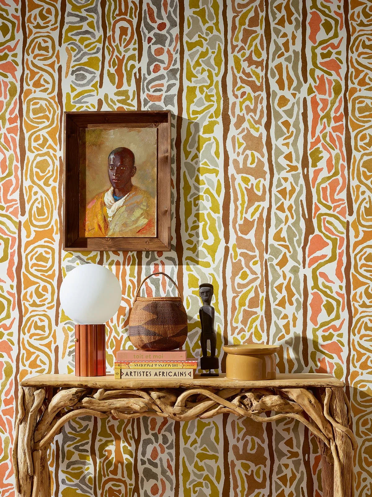 Pierre Frey Sokone Savane FP079002 Wallpaper | 40% Off (Samples)