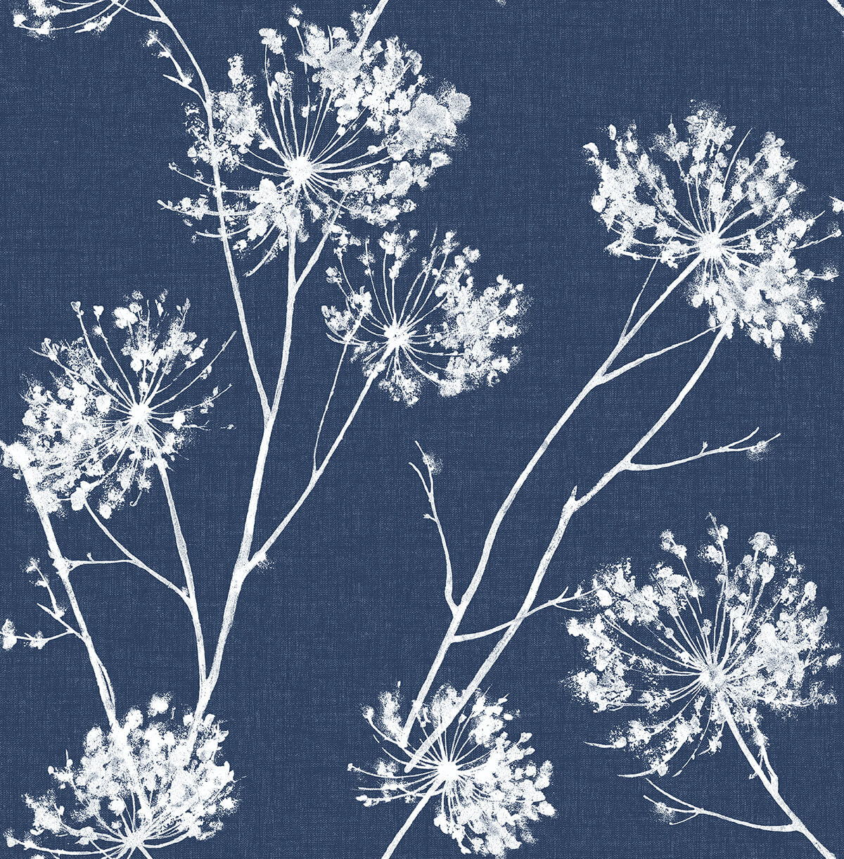 NextWall One O''clocks Denim Blue NW36002 Wallpaper | 40% Off (Samples)