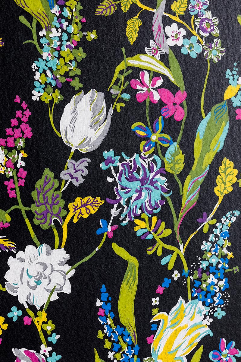 Pierre Frey Le Jardin De Monsieur Malcles Multicolore FP577004 Sample ...