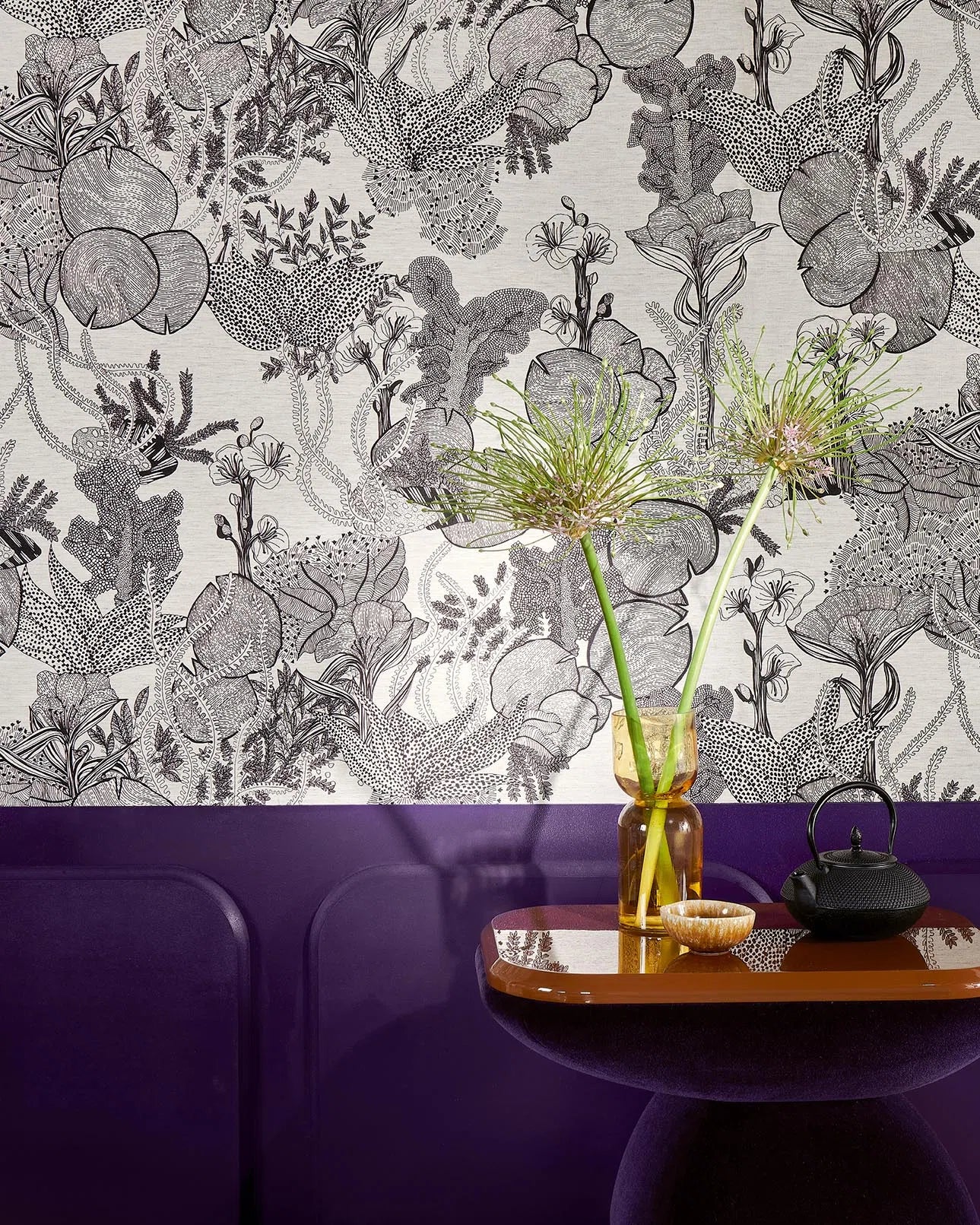 Pierre Frey Punta Cana Meringue FP007002 Wallpaper | 40% Off (Samples)