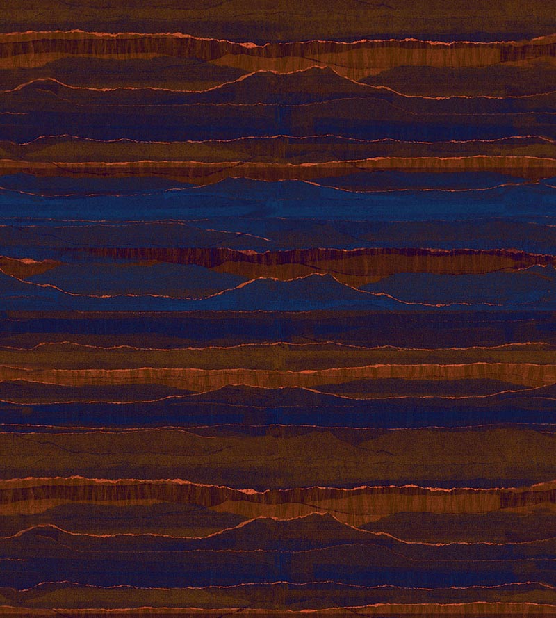 Scalamandre Hida Blue Agate SCWP884520001 Wallpaper | 40% Off (Samples)
