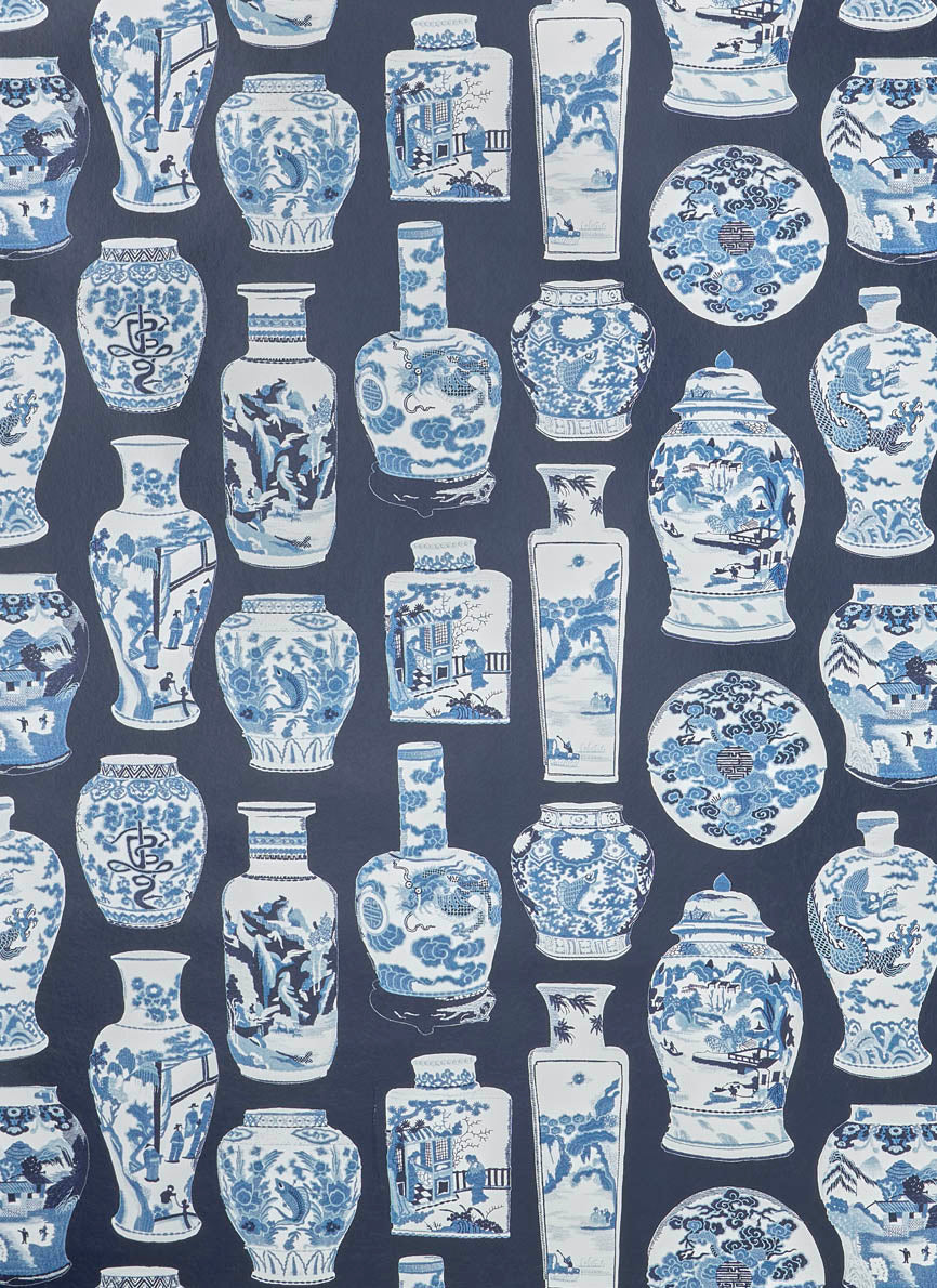 Pierre Frey Qinghua Petit Indigo FP045001 Sample | 40% Off (Samples)