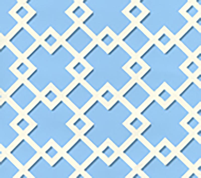 Quadrille Todd Blue 302794WW Wallpaper | 40% Off (Samples)