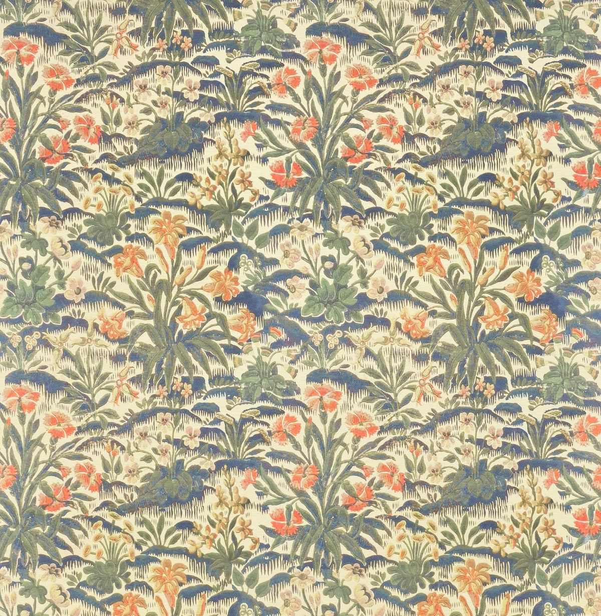 Pierre Frey Fleurs de guise Verdure FP283001 Sample | 40% Off (Samples)