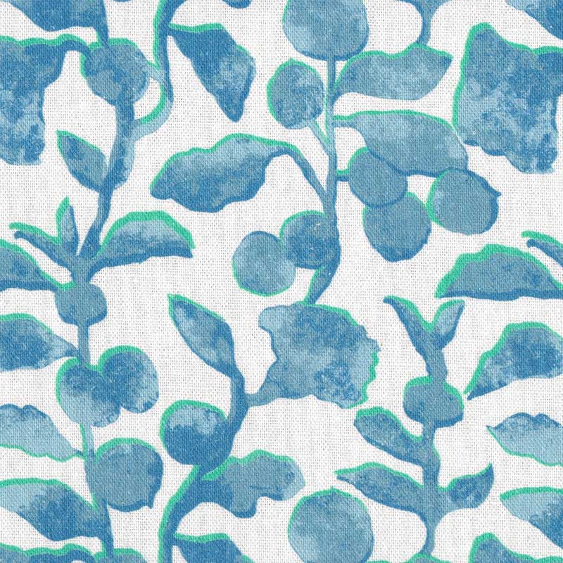 Marvic Textiles Capri Indigo 8010-3 Fabric | 40% Off (Samples)