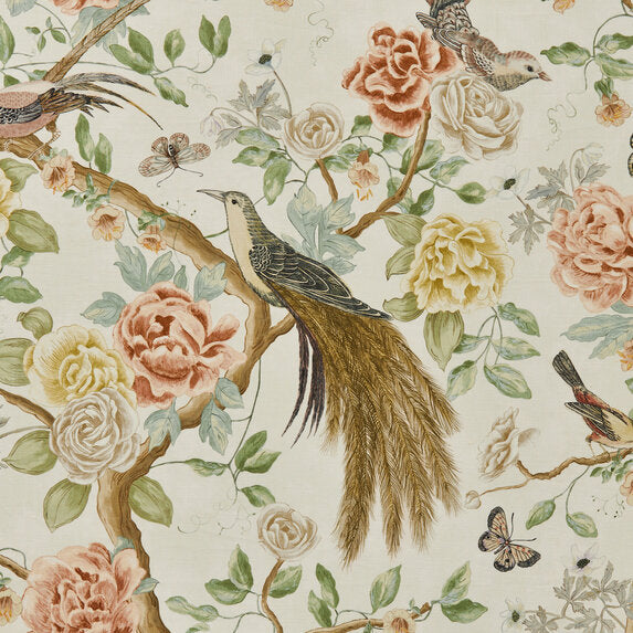 Travers Audubon Garden 375 44181-375 Fabric | 40% Off (Samples)
