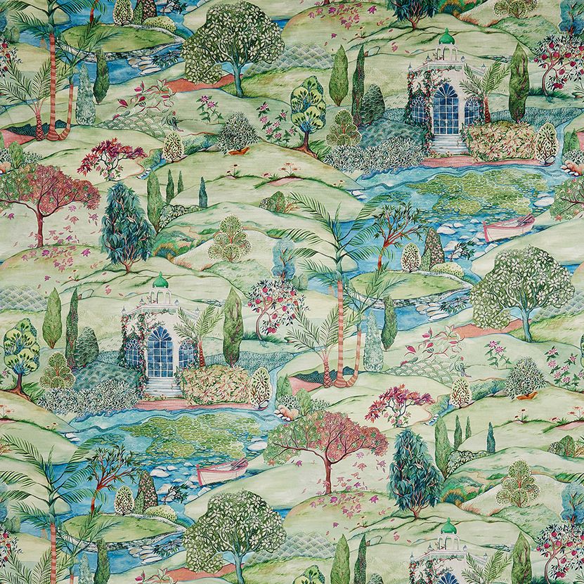 Osborne & Little Lodhi Velvet 2 F7890-02 Fabric | 40% Off (Samples)