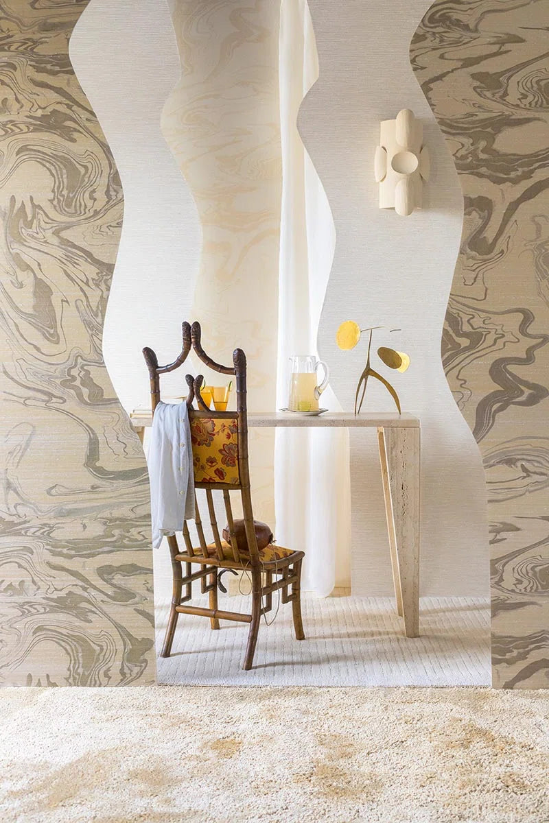 Pierre Frey Tyler Perle FP024002 Wallpaper | 40% Off (Samples)