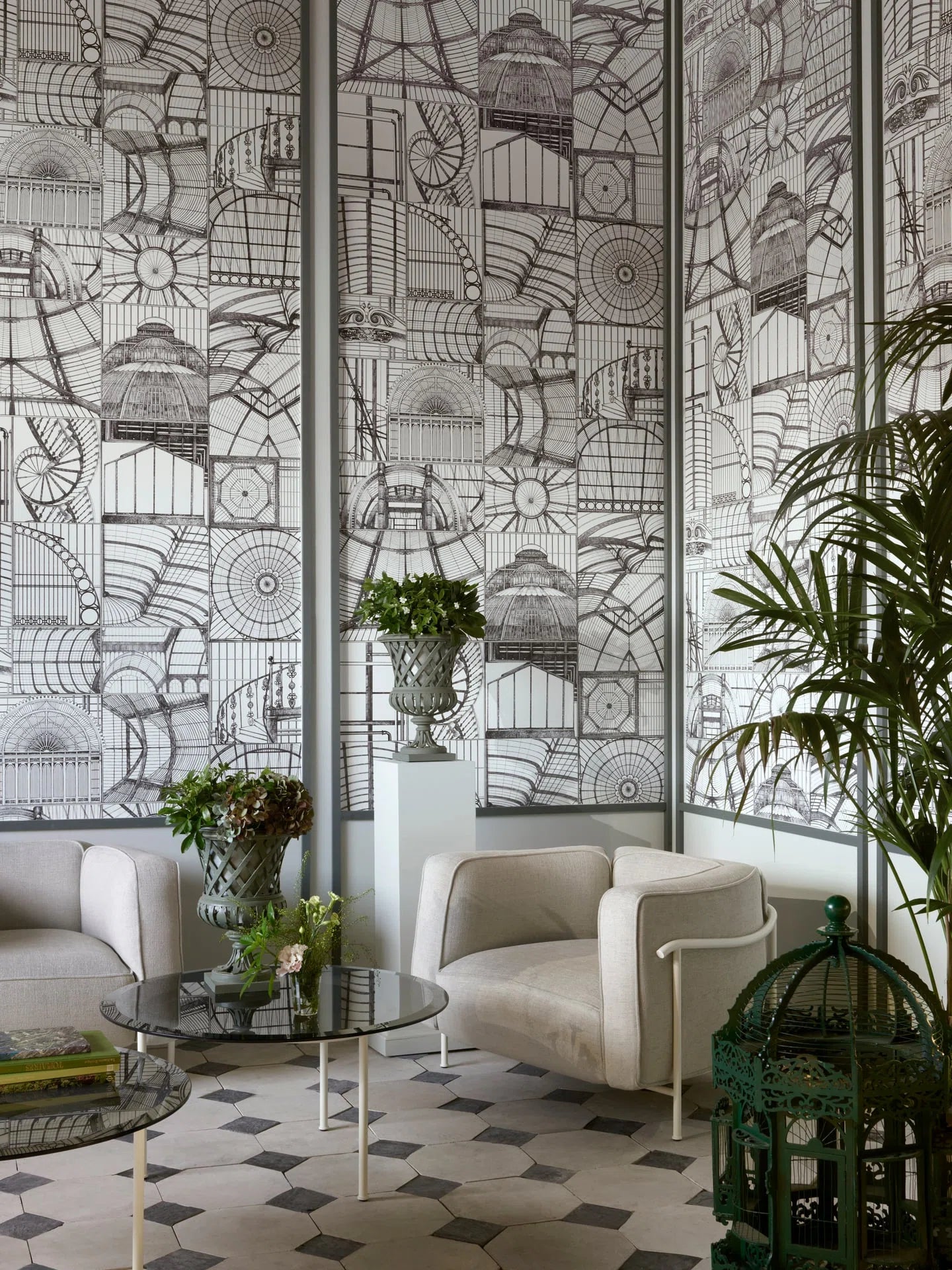 Pierre Frey Sous la verriere Fusain FP267002 Sample | 40% Off (Samples)