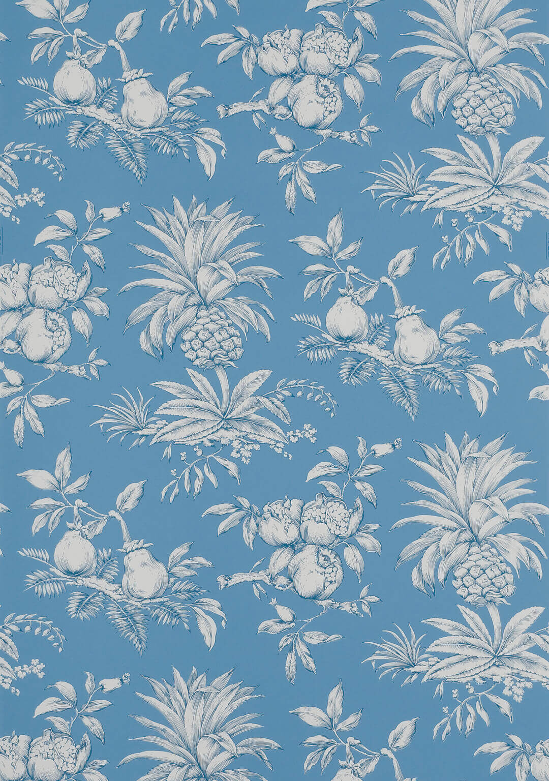 Boussac Dandy Blue W4764003 Wallpaper | 40% Off (Samples)