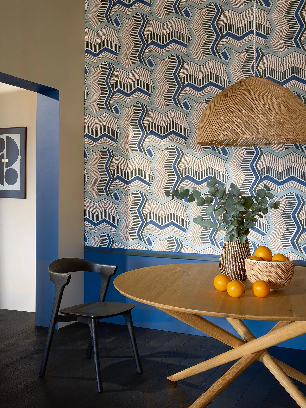 Pierre Frey Cascade Ocean FP067002 Wallpaper | 40% Off (Samples)