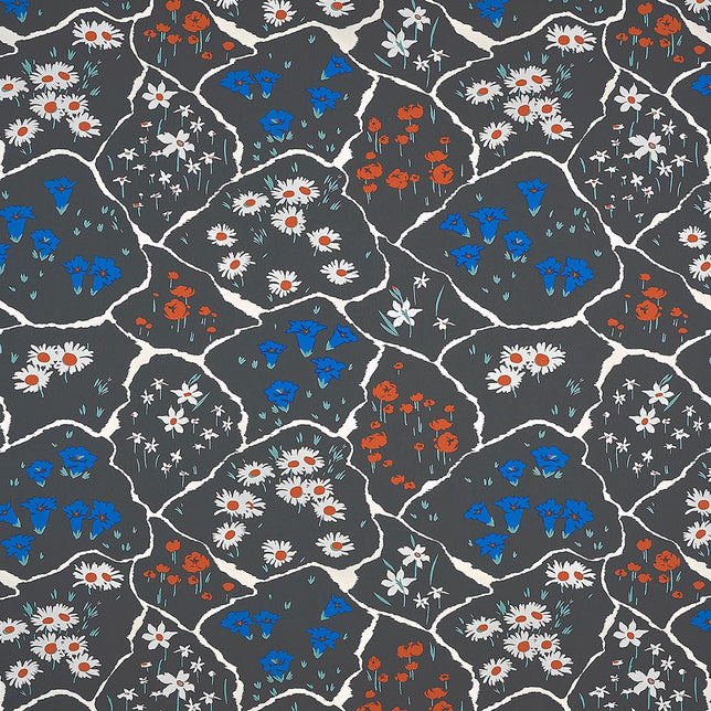 Pierre Frey Champ Fleuri Fusain FP093003 Sample | 40% Off (Samples)