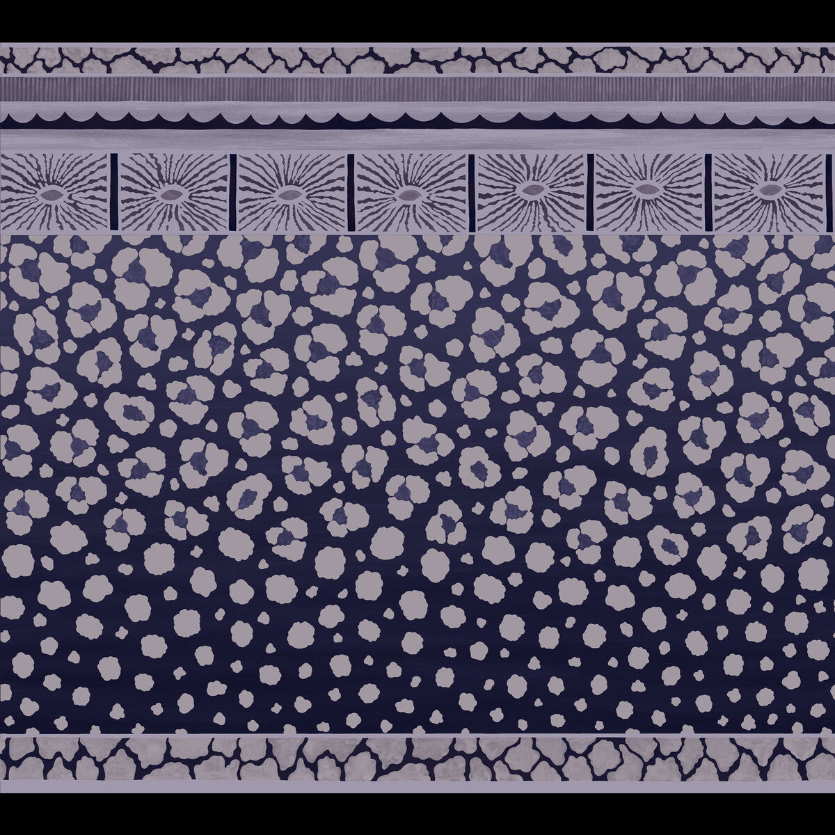 Cole & Son Zulu Border Black & White 109/13061.CS.0 Wallpaper | 40% Off ...