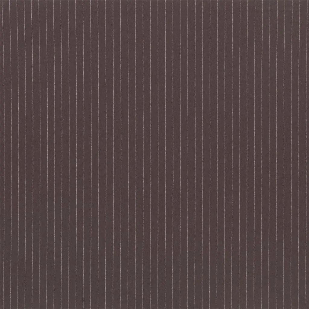 Ralph Lauren Ashby Stripe Chocolate FRL5178/01 Fabric | 40% Off (Samples)