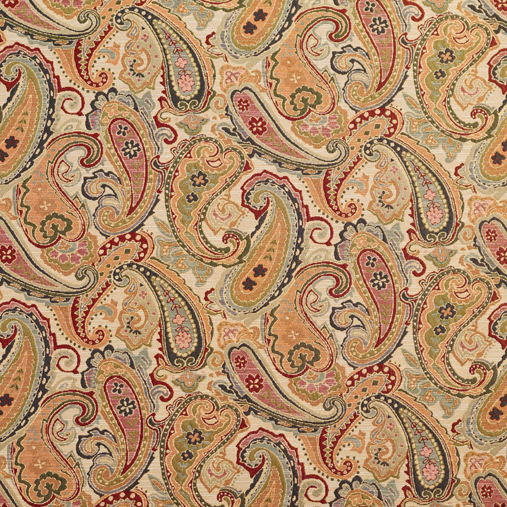 Charlotte 1972 Ecru Paisley Fabric | 40% Off (Samples)