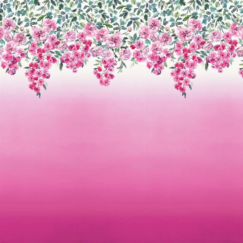 Designers Guild Trailing Rose Panel (3m) 1 PDG656-01 Wallpaper | 40% ...