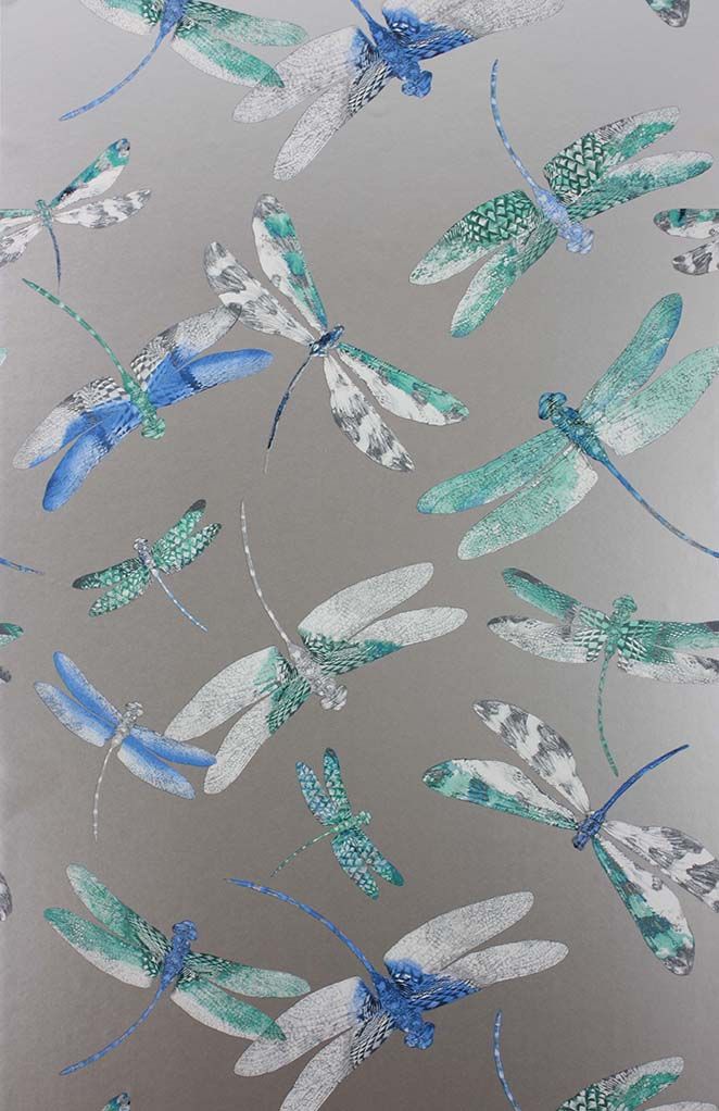 Matthew Williamson Dragonfly Dance 2 W6650-02 Wallpaper | 40% Off (Samples)