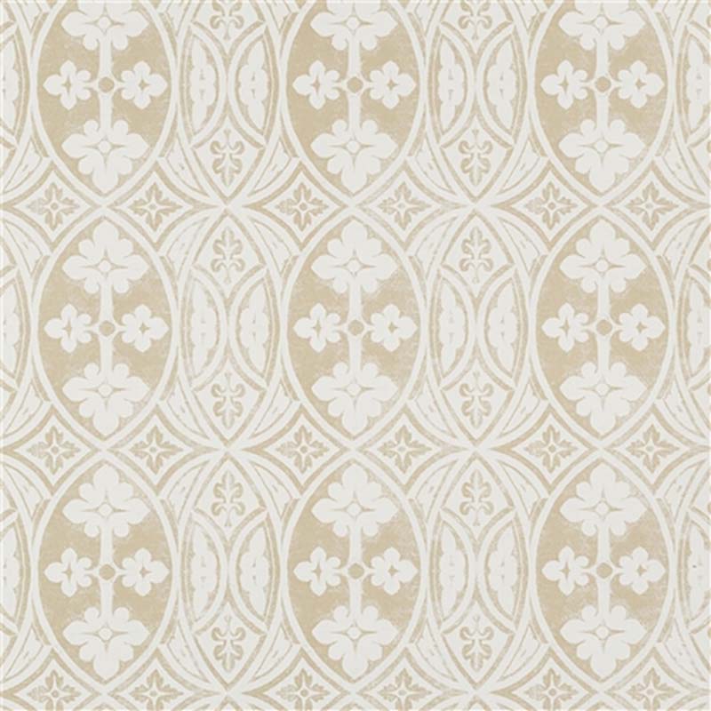 Jasper Gothic Ivory on Taupe 5003-01 Wallpaper | 40% Off (Samples)
