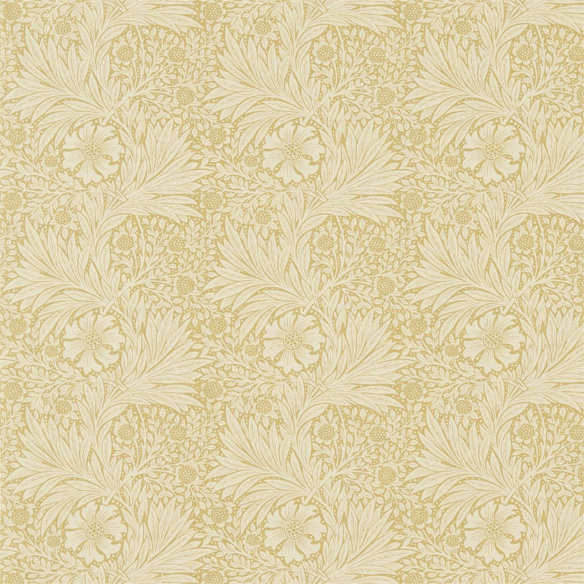 Morris & Co Marigold Lichen/Cowslip DM6F220316 Fabric | 40% Off (Samples)
