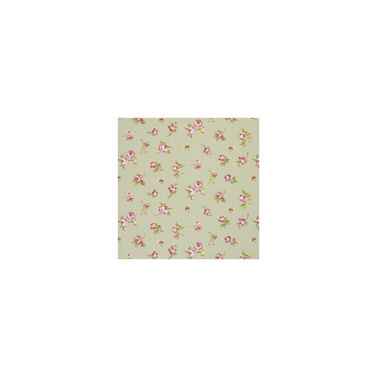 Clarke & Clarke Rosebud Sage F0299/04.CAC.0 Fabric | 40% Off (Samples)
