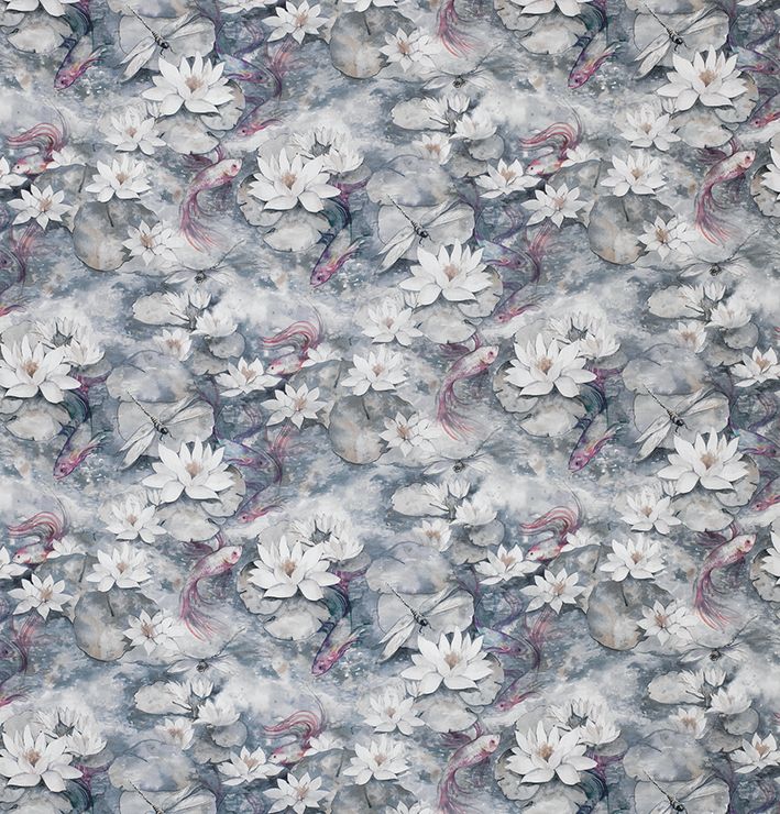 Matthew Williamson Water Lily 4 F7131-04 Fabric | 40% Off (Samples)