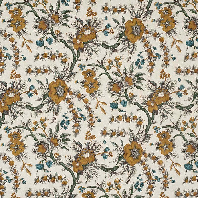 Jasper Sintra Floral Teal JP 7410 Fabric | 40% Off (Samples)