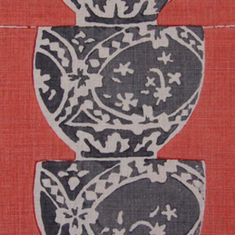 Galbraith & Paul Stacked Pots Geranium GP00055 Fabric | 40% Off (Samples)